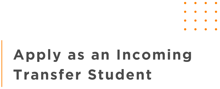Become an Honors Vol - Transfer Students - University Honors